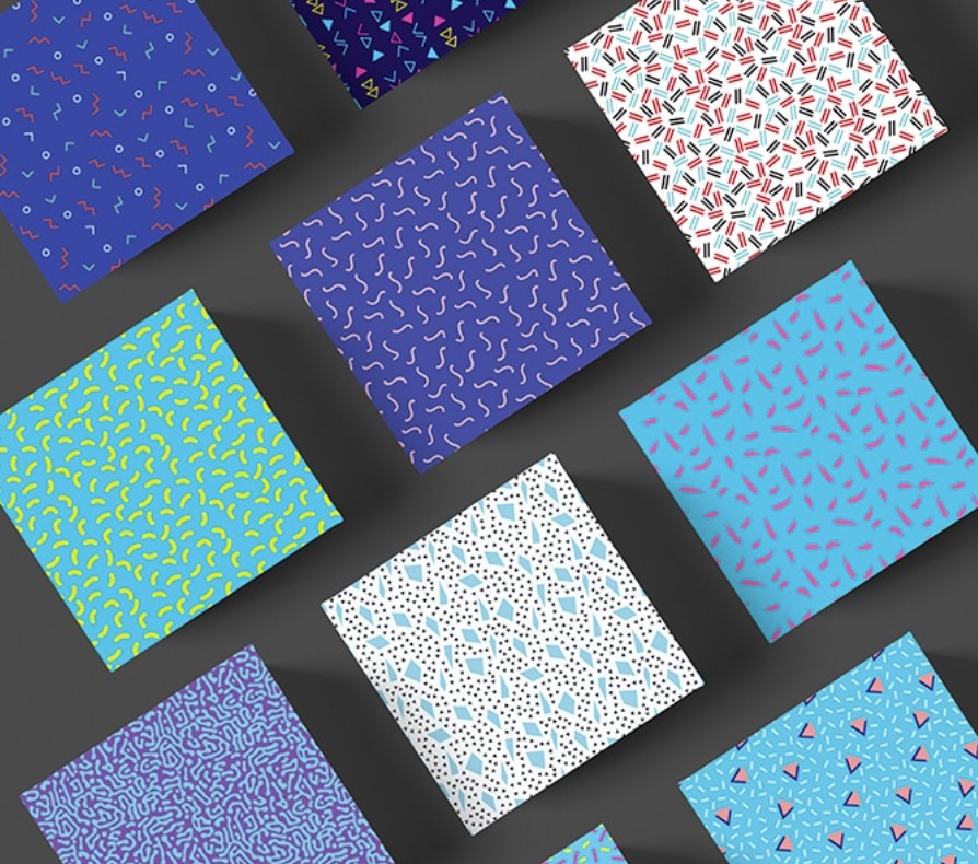 Awesome Memphis patterns for designers | Design-Rise